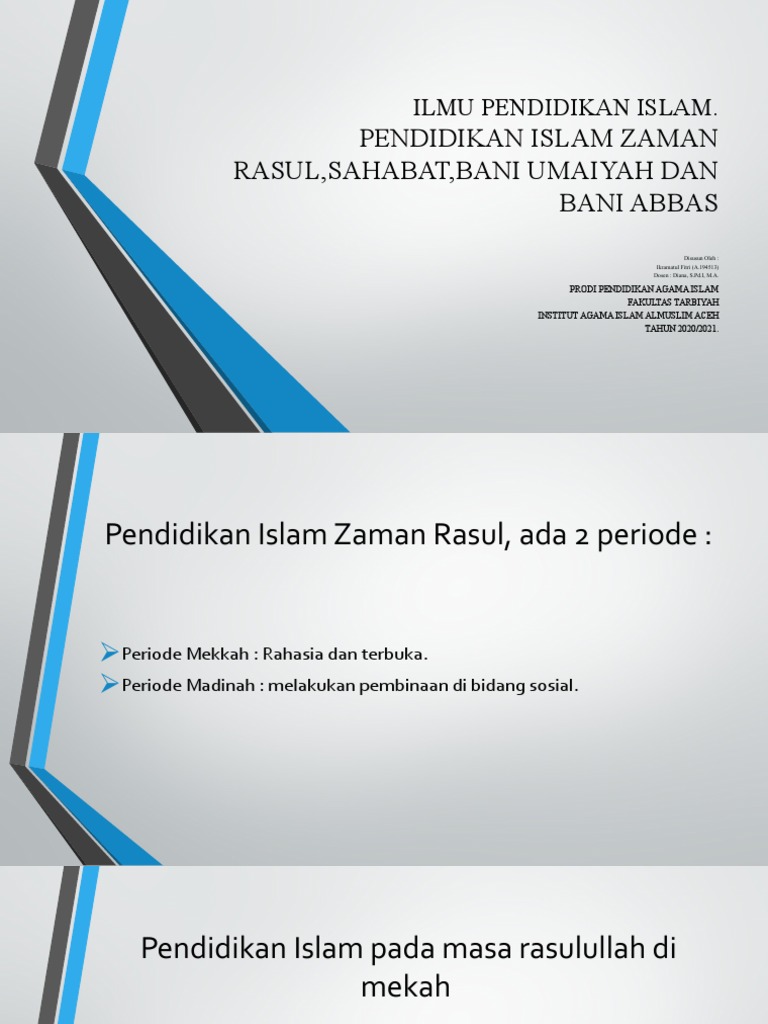 Fitri Ppt I Pendidikan Islam Pdf