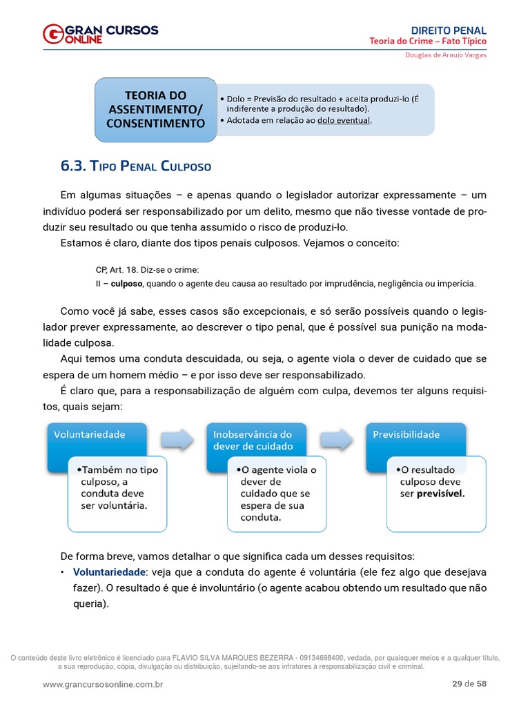 Tipo Penal Culposo - Copia-29-32 PDF | PDF | Intenção (Direito Penal ...