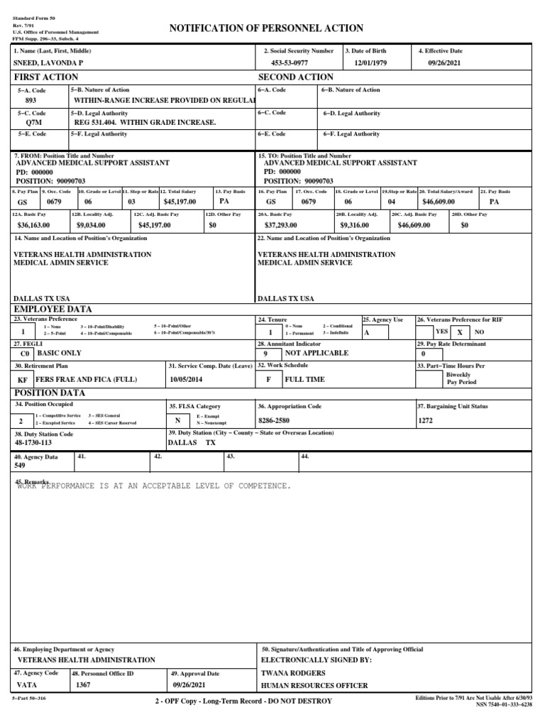 ViewPDF 1 SF-50 PDF | PDF