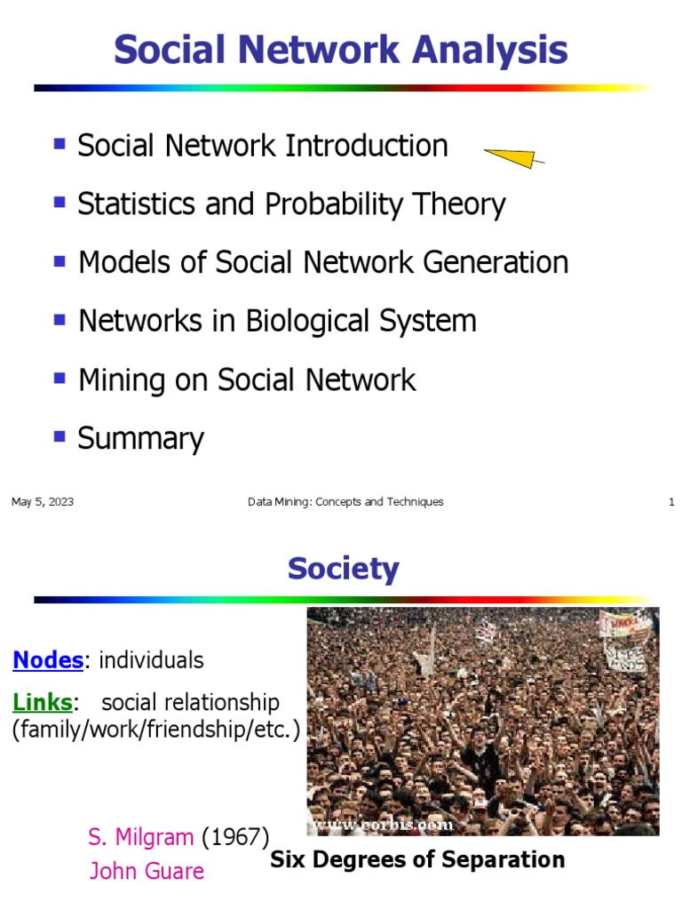 Social Network Analysis Techniques | PDF