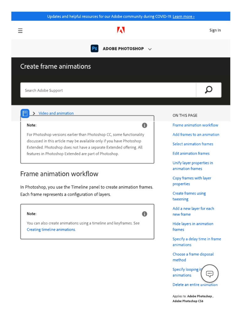 Creating Frame Animation | PDF