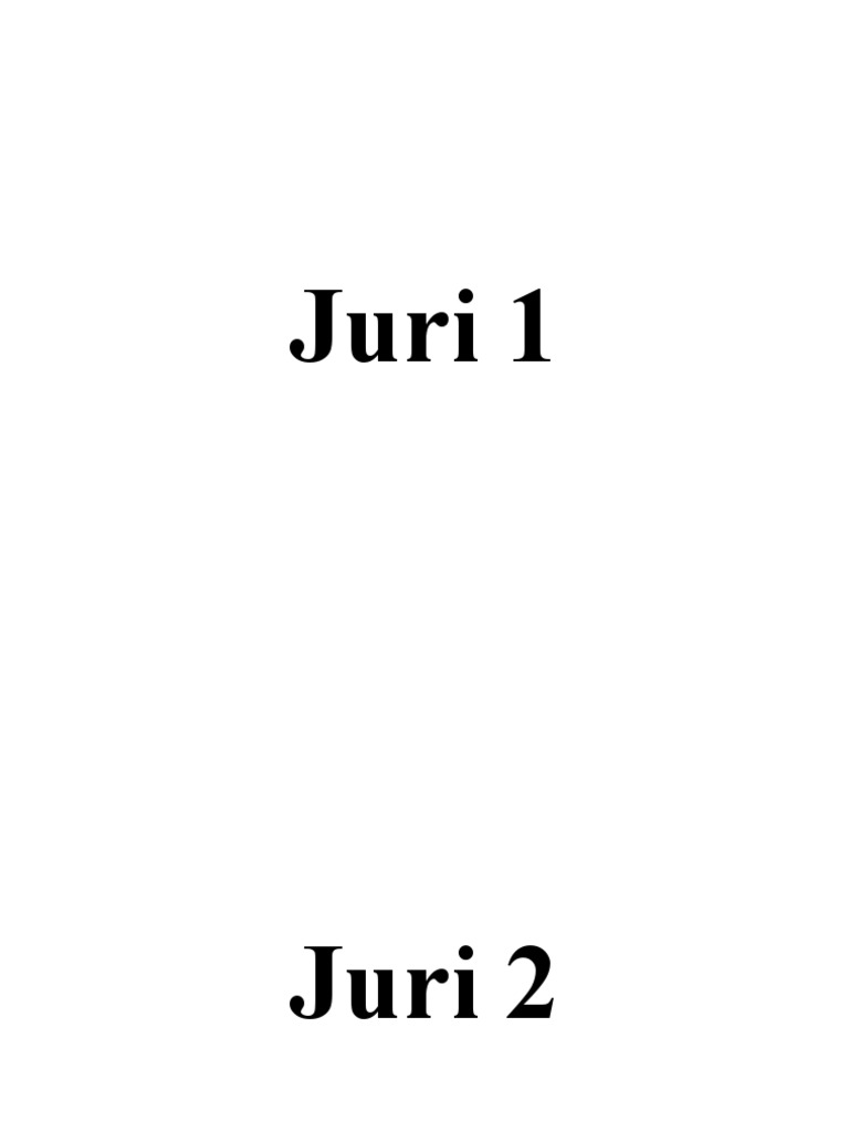 Juri 1.docx | PDF