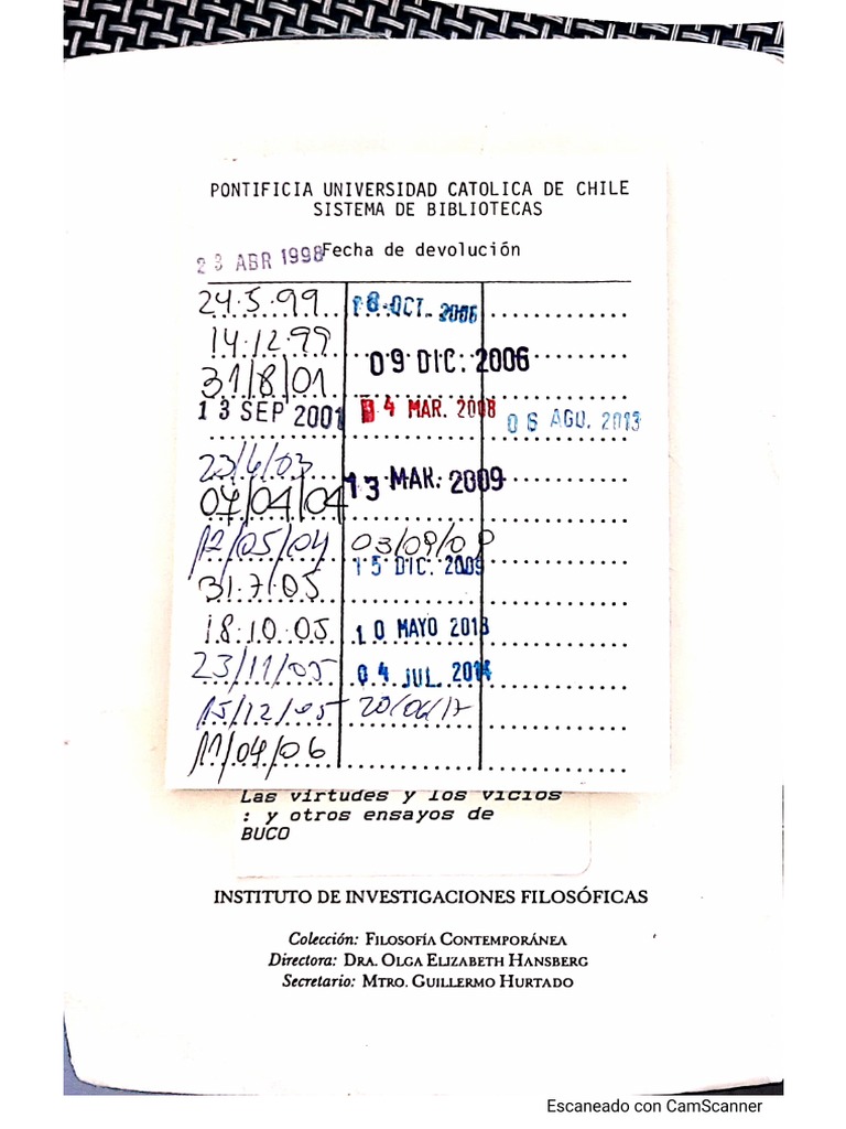 Philippa Foot - Las Virtudes y Los Vicios PDF | PDF