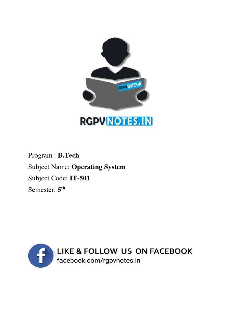 Unit 2 - Operating System - WWW - Rgpvnotes.in PDF | PDF