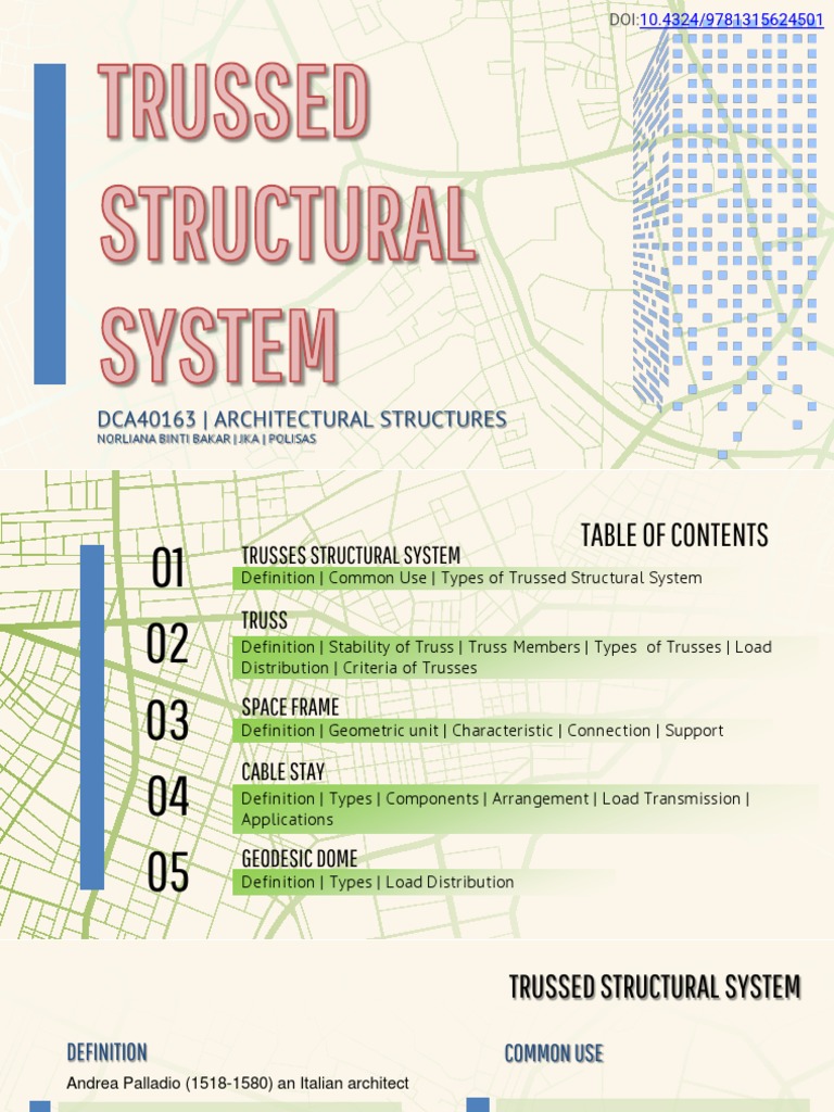 Chapter 2 (Trussed Structural System) PDF | PDF | Truss | Tetrahedron