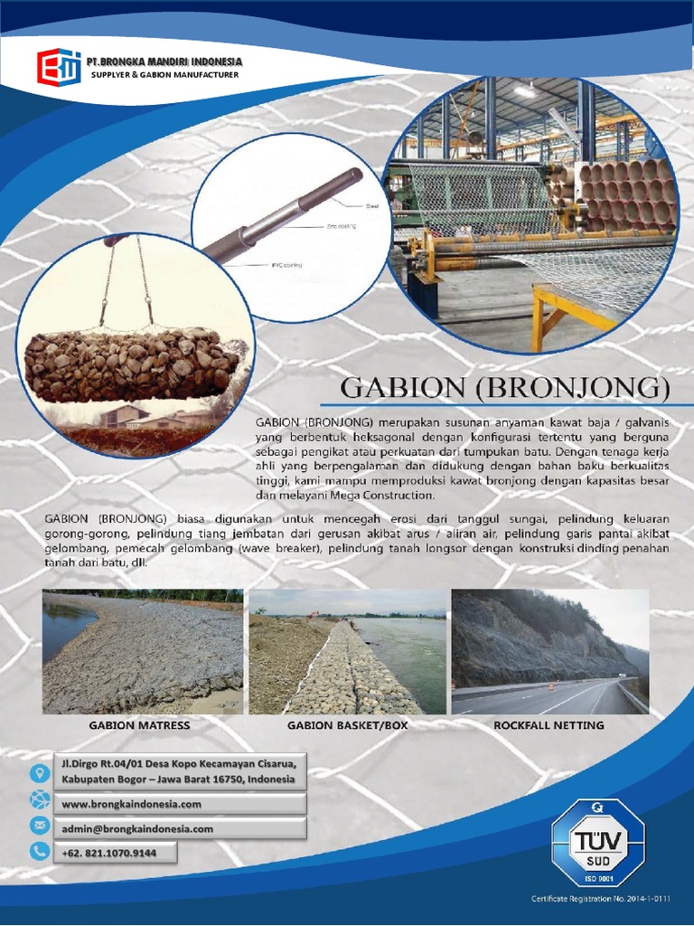 Brosur Bronjong PDF | PDF