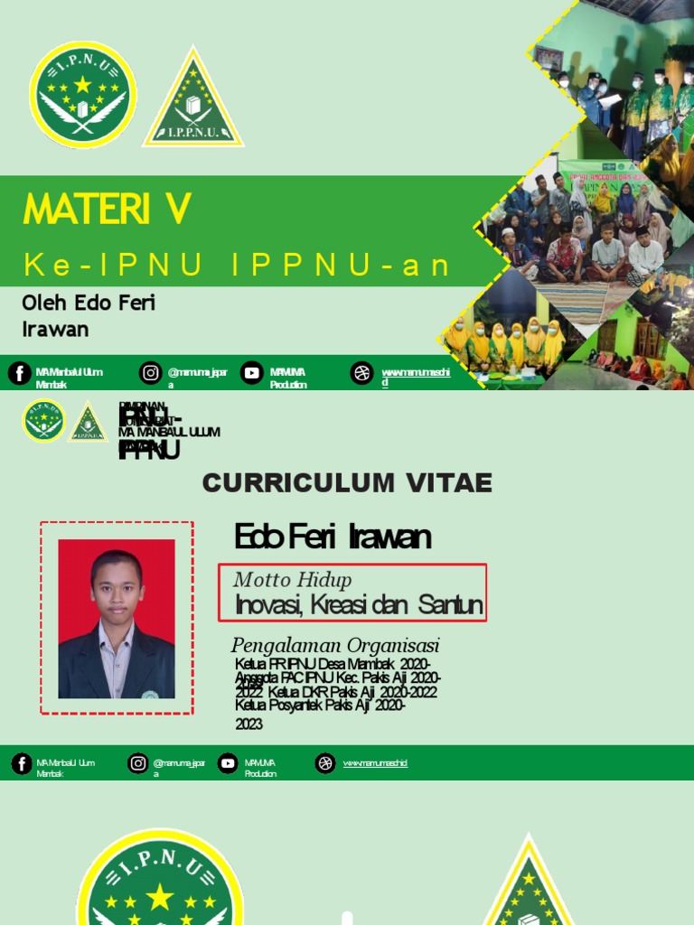 Materi Ke - IPNU IPPNU - An | PDF