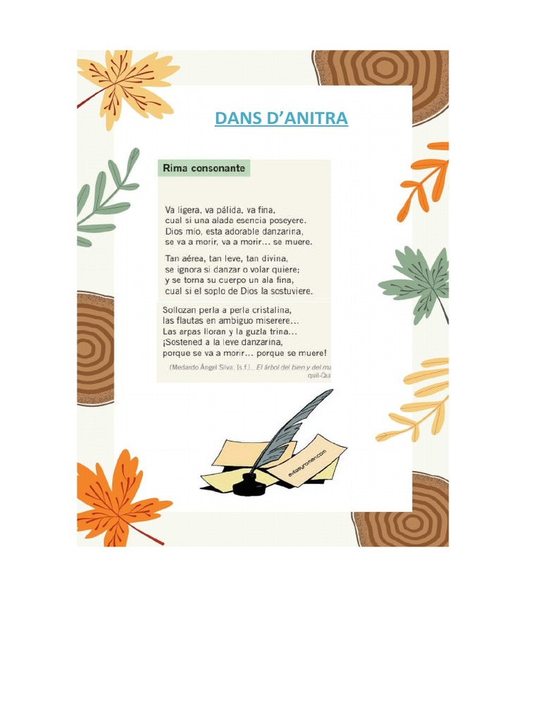 TIPOS DE POESÍA.docx | PDF