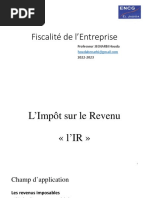 Cours de Fiscalite Complet II IR | PDF | Impôt sur le revenu | Impôts
