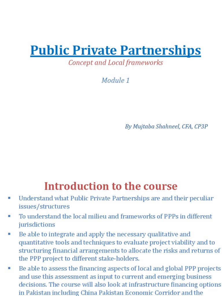 Lecture 1 - PPP1 | PDF