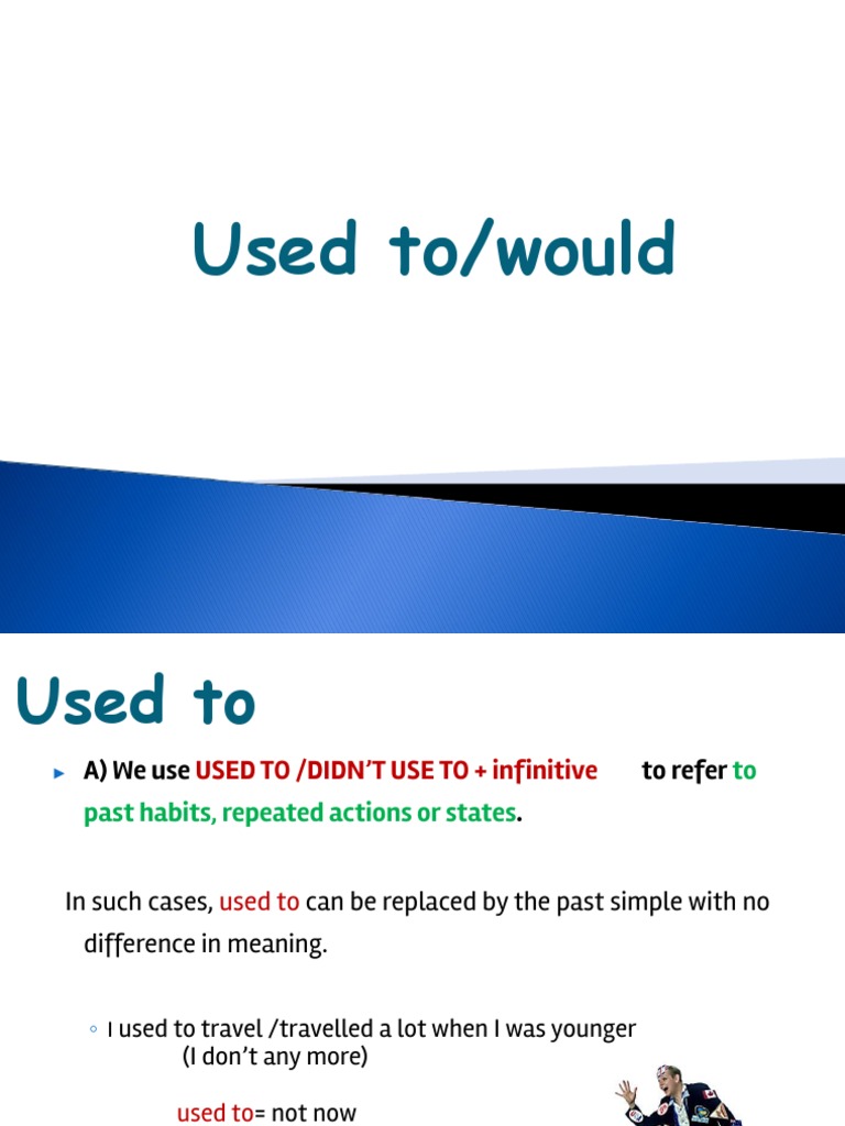 Used To, Would PDF | PDF