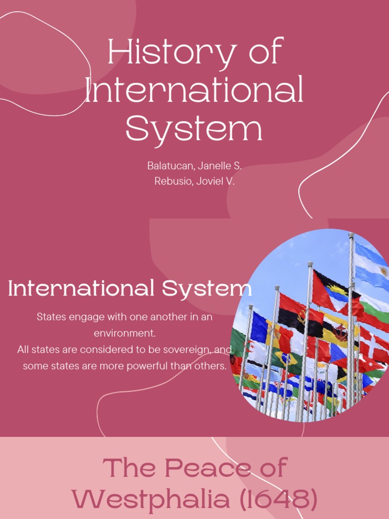 Evolution of the International System | PDF
