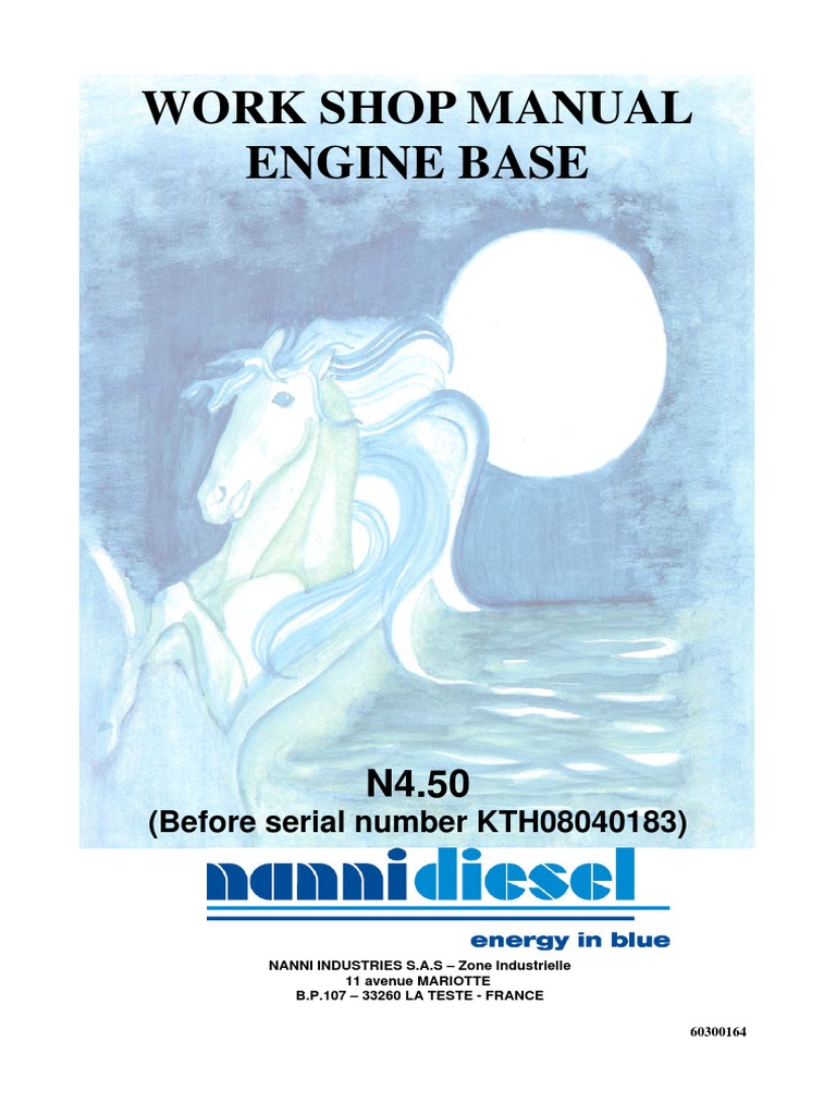 Workshop Manual N4.50 PDF | PDF