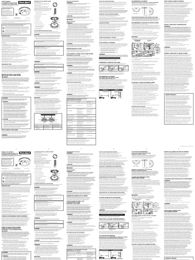 7020bsl Hardwired Led Strobe Light Manual PDF | PDF