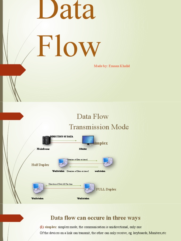 Data Transmission Modes Explained | PDF