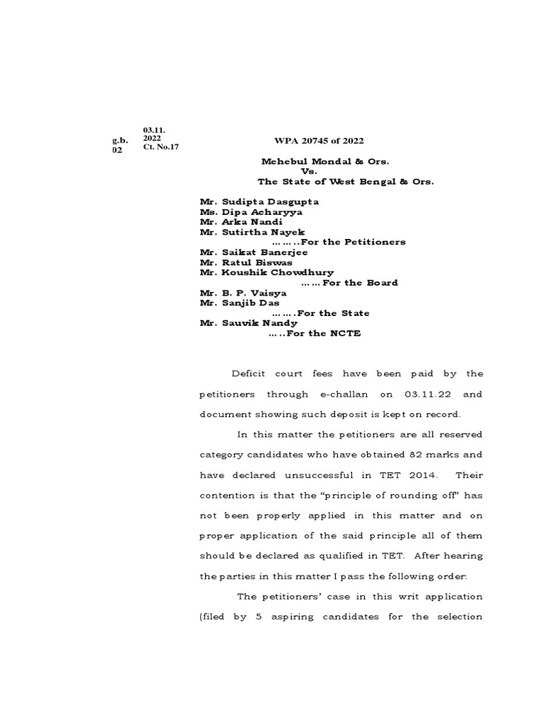 Tet Pass Number | PDF