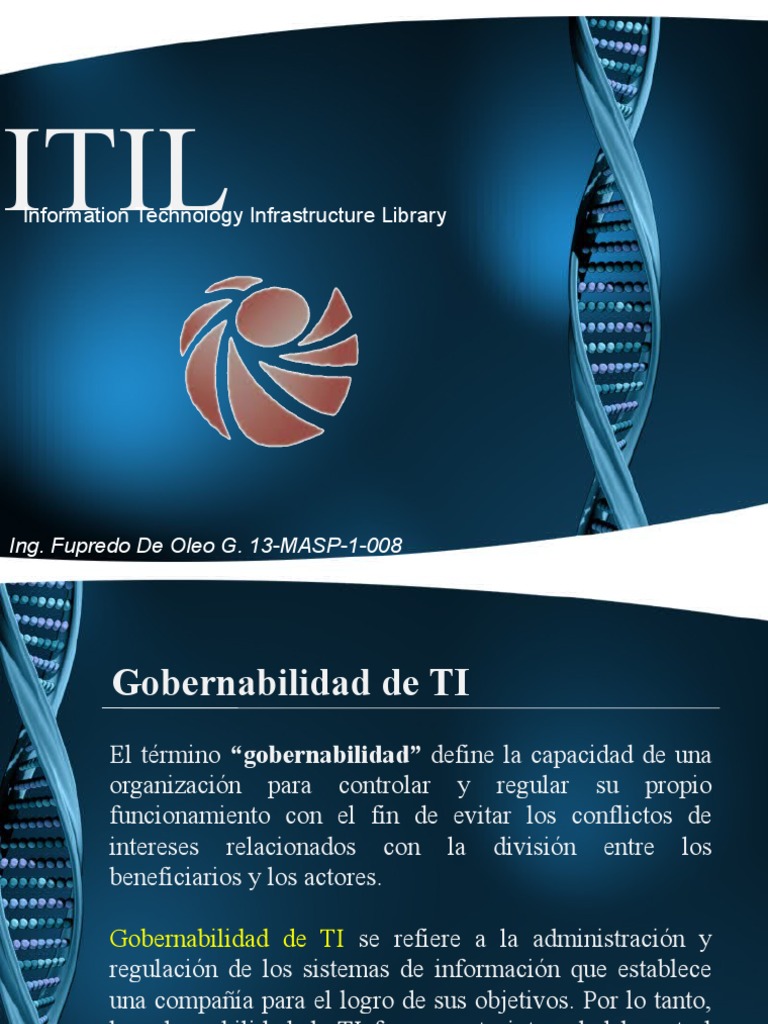 Presentacion ITIL V3 | PDF