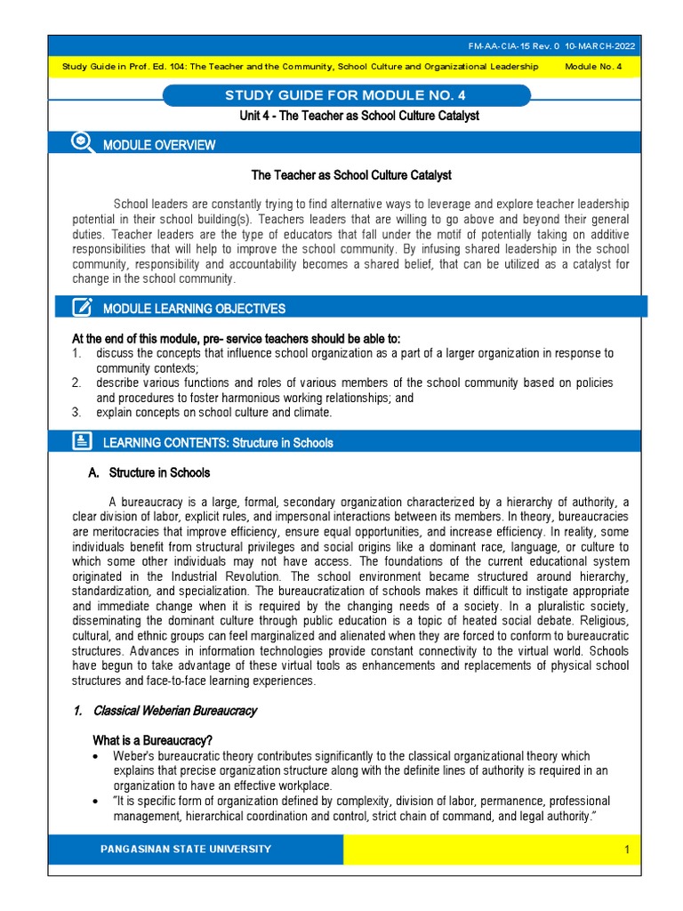 Prof Ed 104 SG 4 | PDF