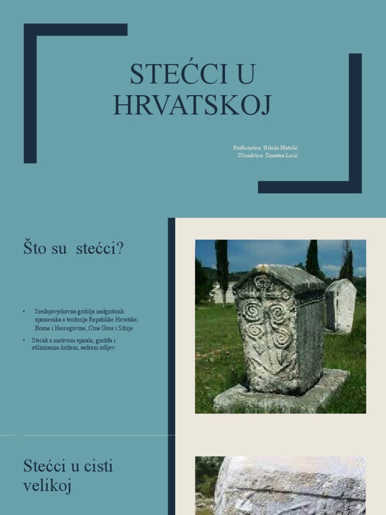Stećci U Hrvatskoj | PDF