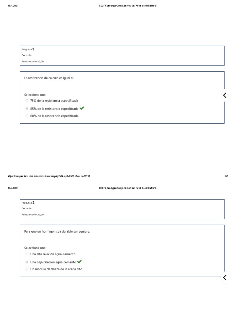 C02-Tecnología-Comp - Esructural - Revisión Del Intento PDF | PDF
