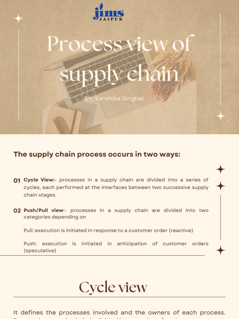 Process View of Supply Chain PDF | PDF