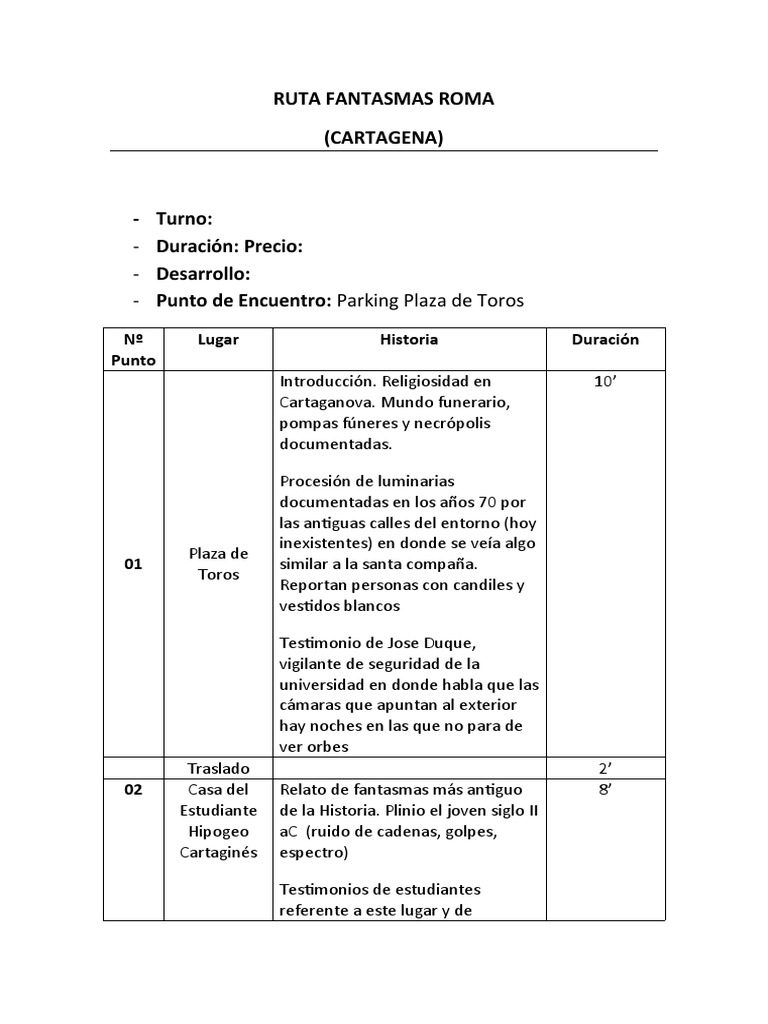 Fantasmas Roma | PDF