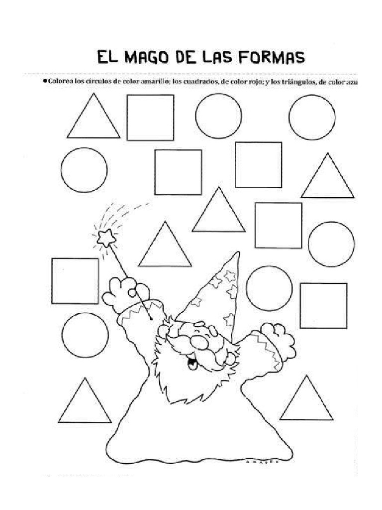 Figuras Geometricas Fichas Detrabajo | PDF