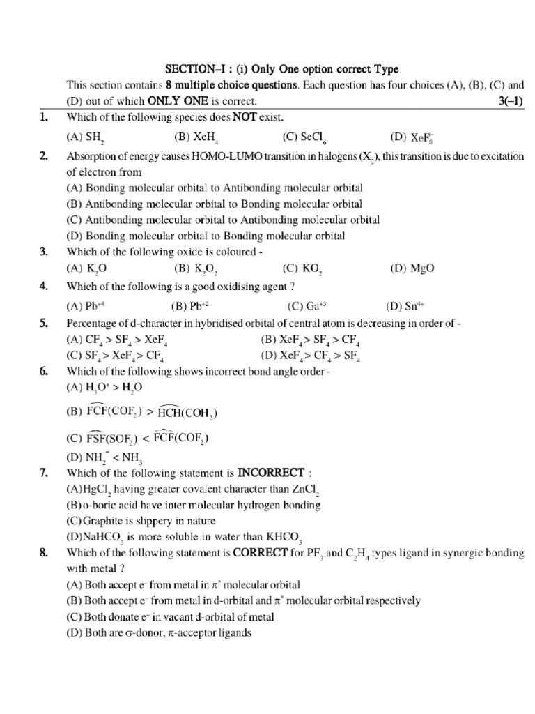 CBO - II (Test) | PDF
