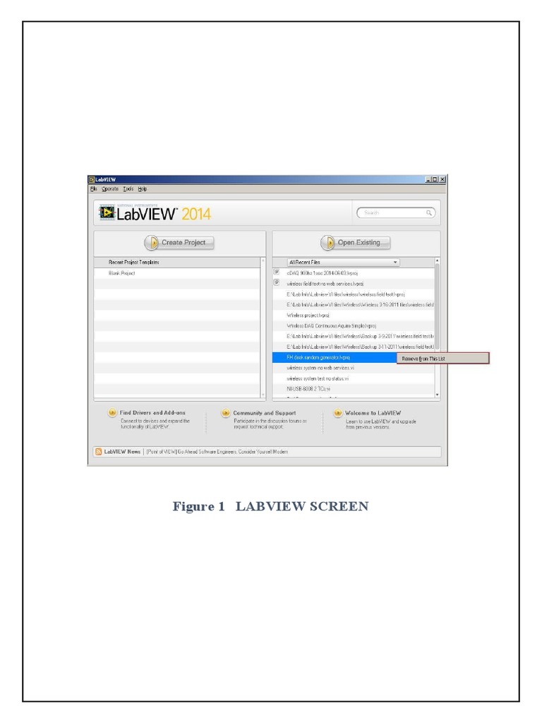 Labview Exp 1 | PDF