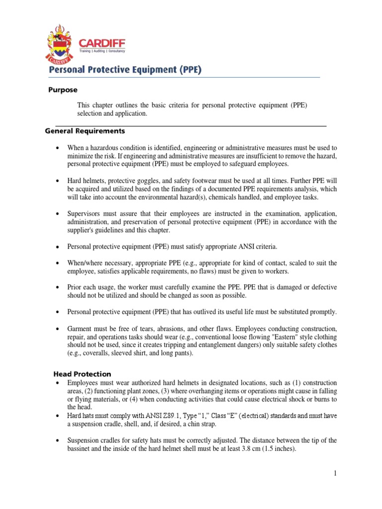 Osha Book PDF | PDF | Personal Protective Equipment | Occupational ...