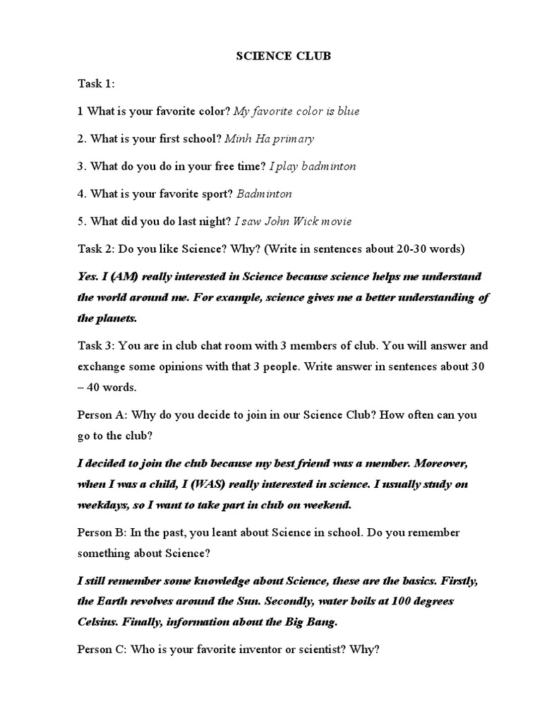 дђб ѓ Science Club Pdf Science Cognition