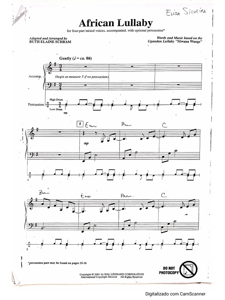 African Lullaby | PDF