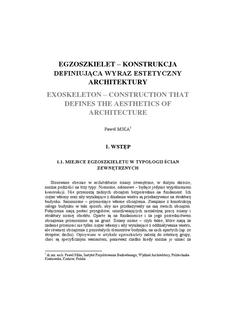 Exoskeleton - Construction That Defines The Aesthetics of Architecture ...