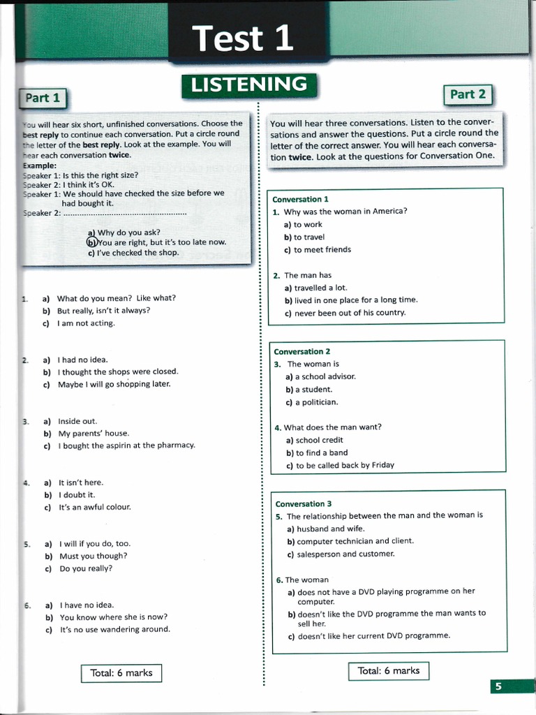 Succeed in Language Cert C1 Test1 3 | PDF