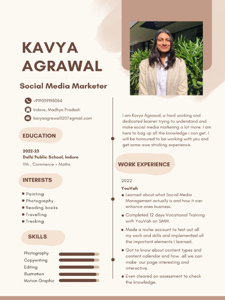 Kavya Agrawal Resume | PDF