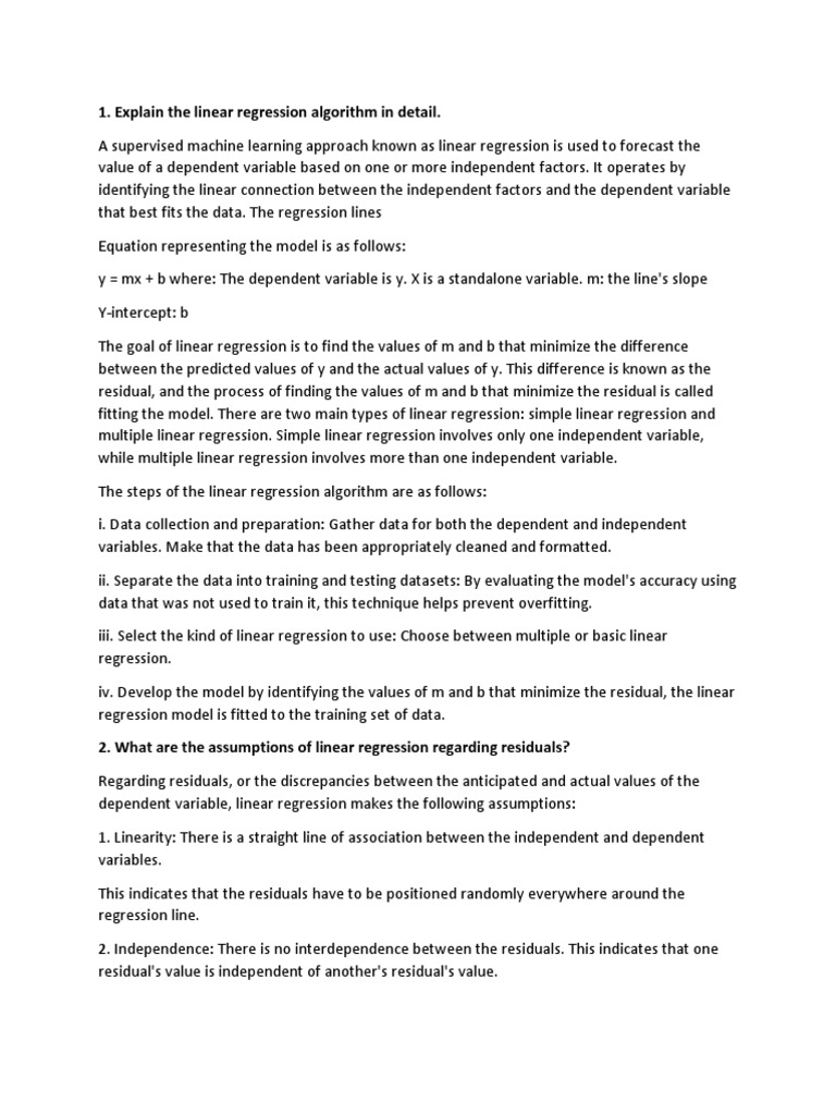 Subjective Questions | PDF | Regression Analysis | Ordinary Least Squares