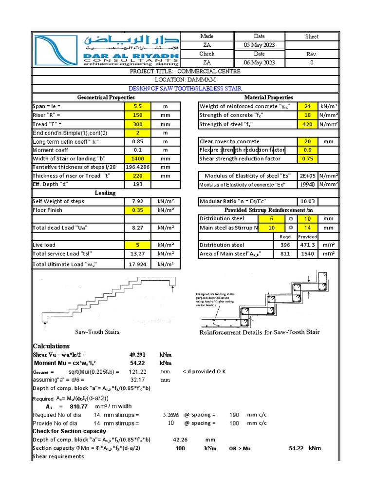 Slabless Stair-1 | PDF