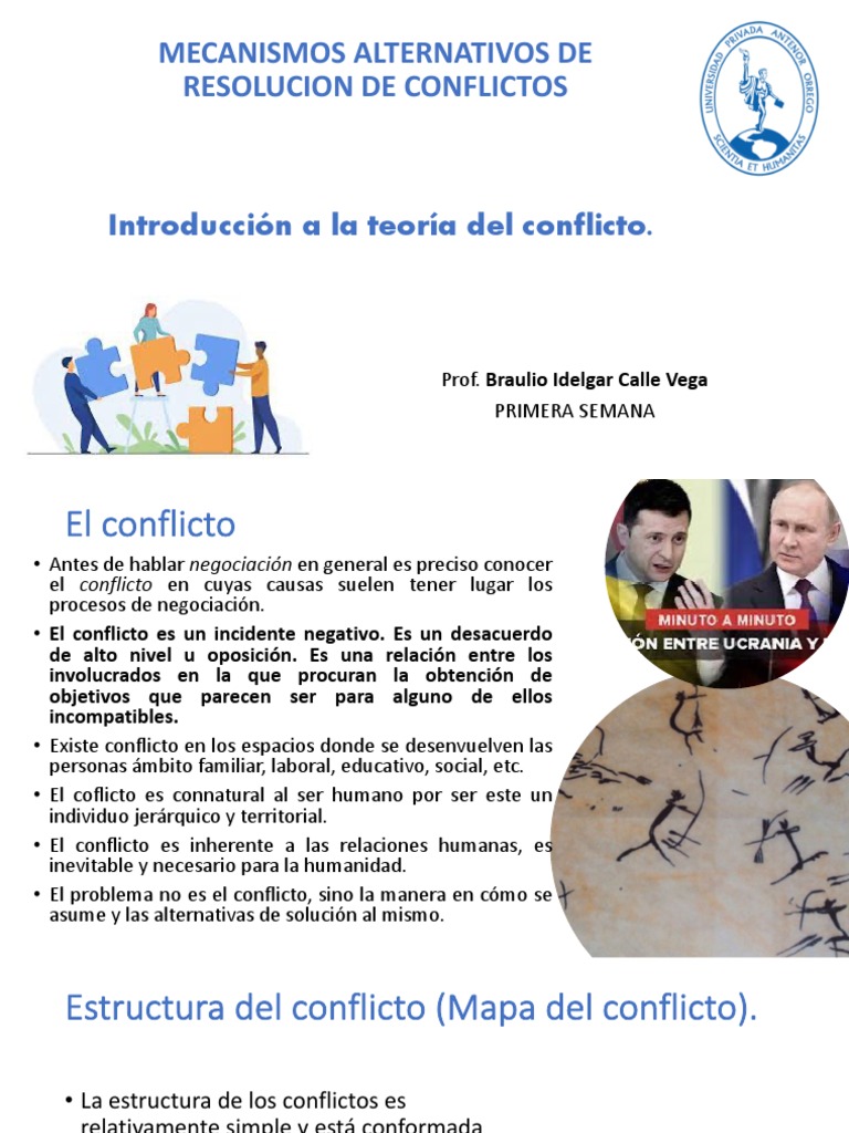 Resolución alternativa de conflictos: Introducción a la teoría, tipos y métodos de resolución de ...