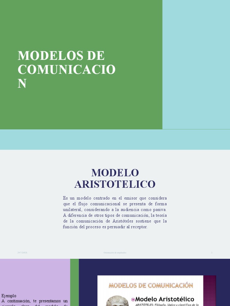 Modelos de Comunicacion | PDF | Comunicación | Teoría