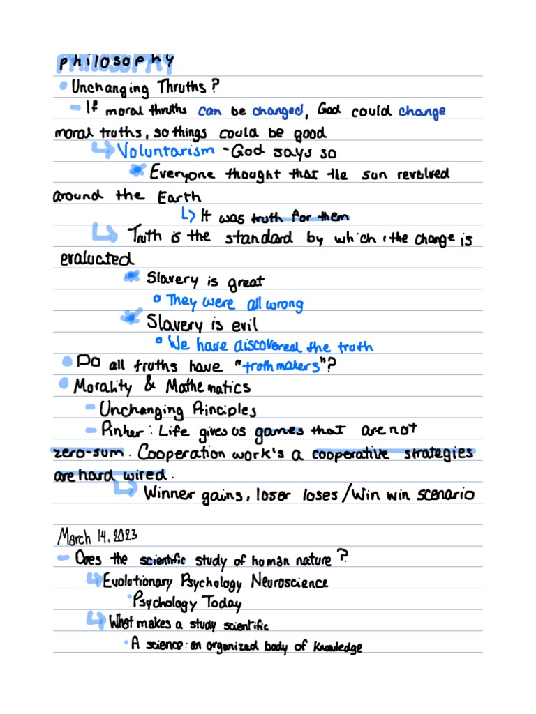 Philosophy Notes | PDF | Rationalism | Science