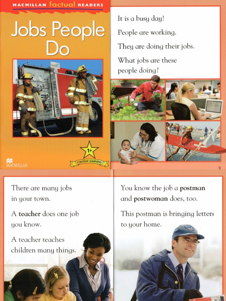 Jobs People Do | PDF