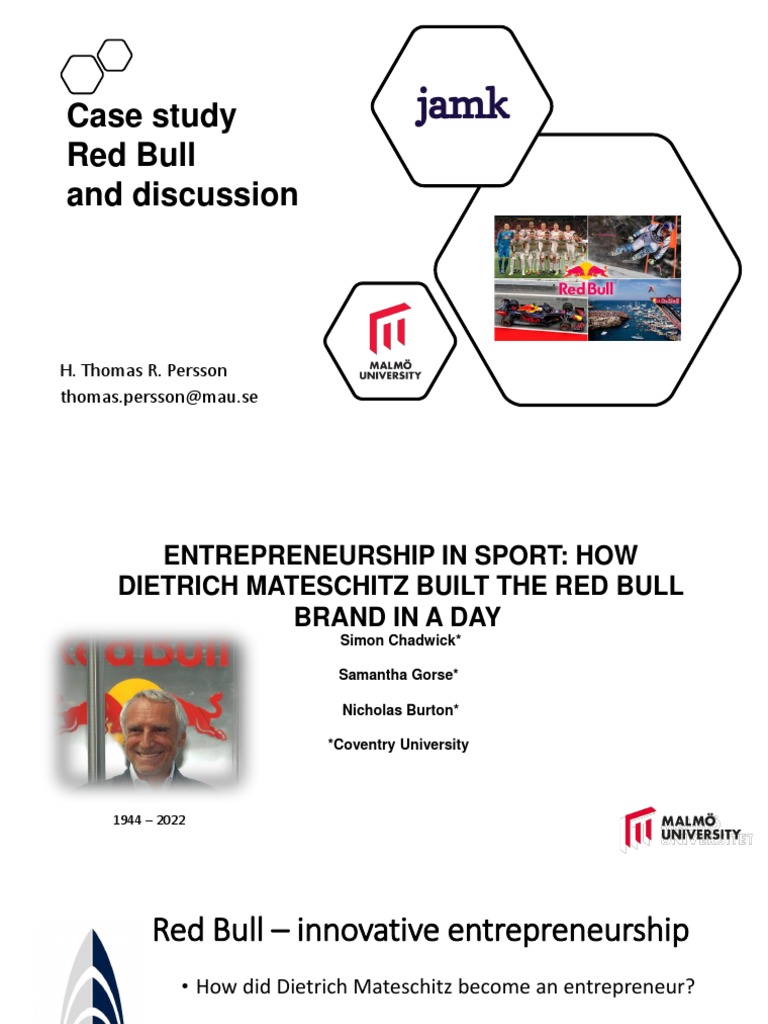 Case Study Red Bull and Discussion PDF | PDF