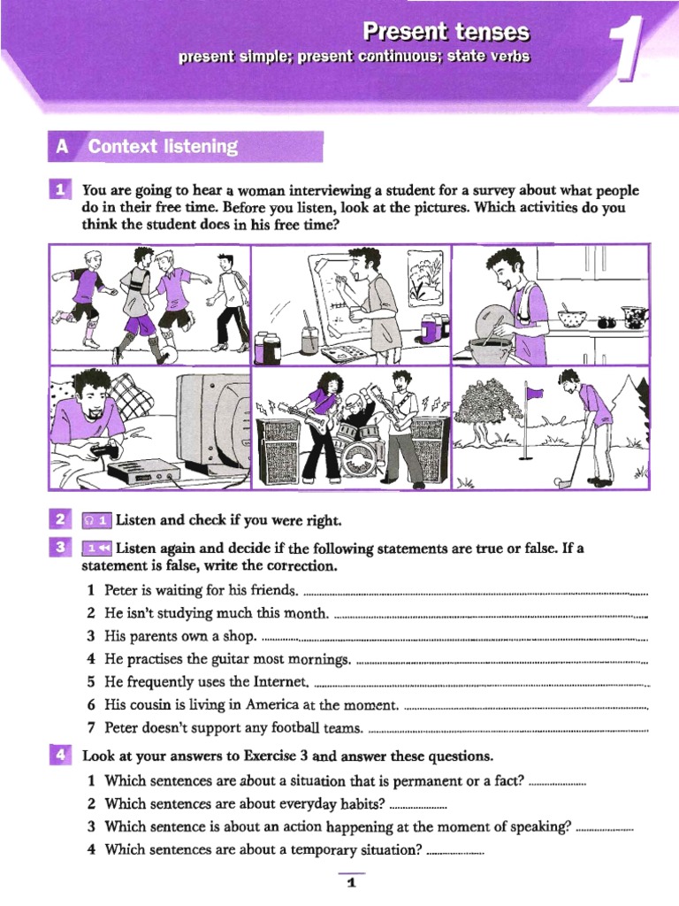 Cambridge - Grammar - For - IELTS - Unit 1 | PDF