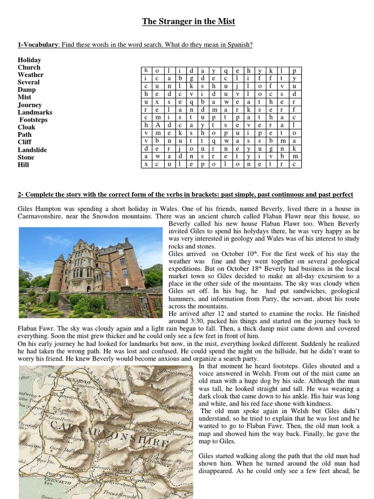 Class 2-The Stranger in The Mist Keys | PDF