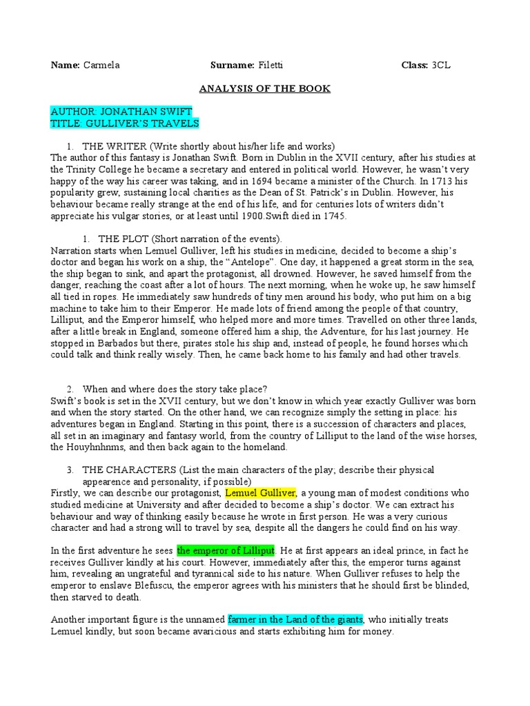 Analysis of The Book 2 | PDF