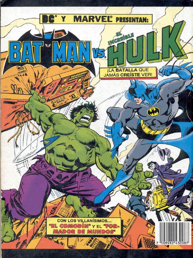 Batman - Vs - Hulk MARVEL & DC UNIDOS | PDF