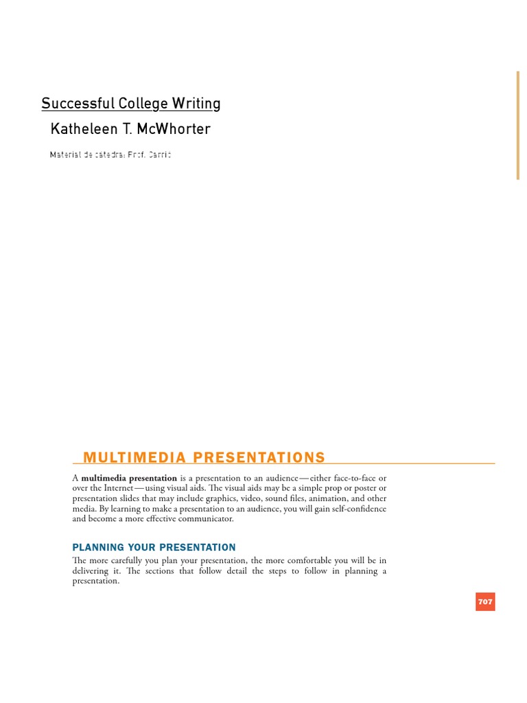 College & Workplace Presentations | PDF
