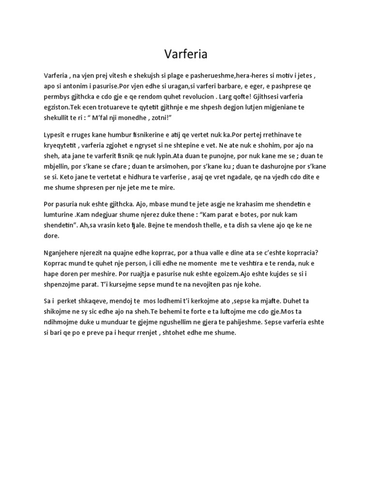 Varferia | PDF