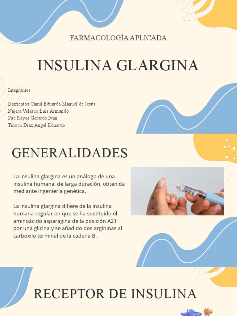 Insulina Glargina | PDF