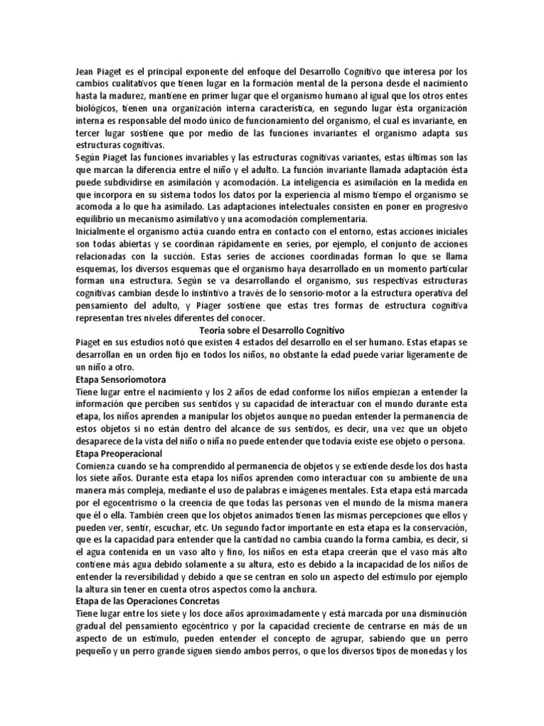 Jean Piaget | PDF